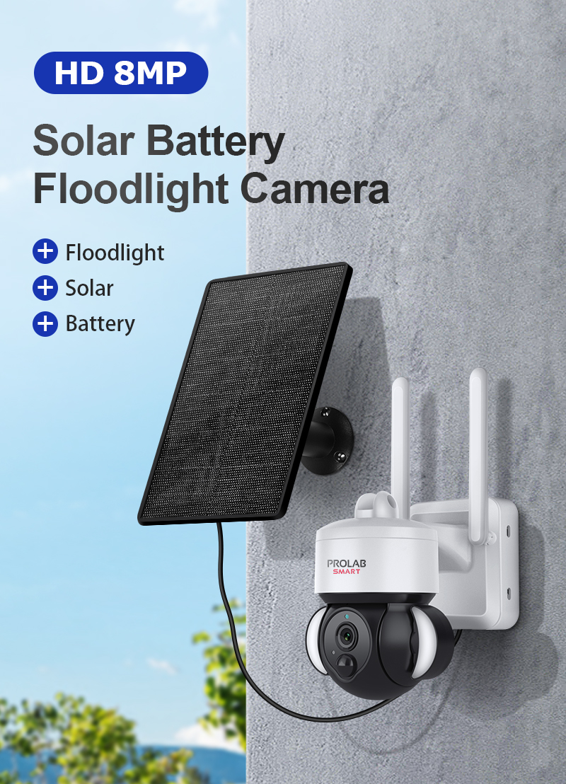 Prolab Solar New 4g Camera With 10w tesla Panel - Prolab